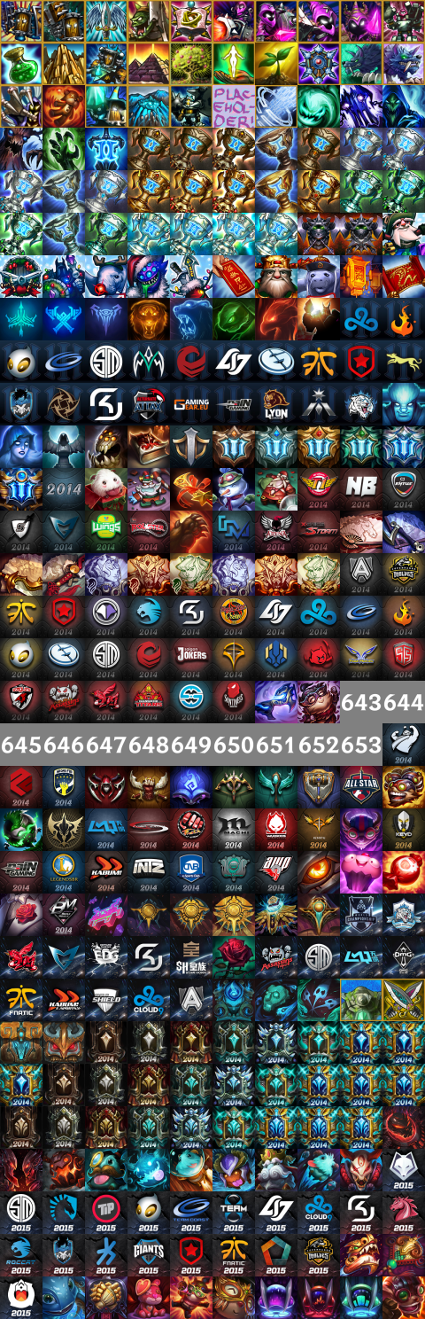 League of Legends Icons : r/leagueoflegends